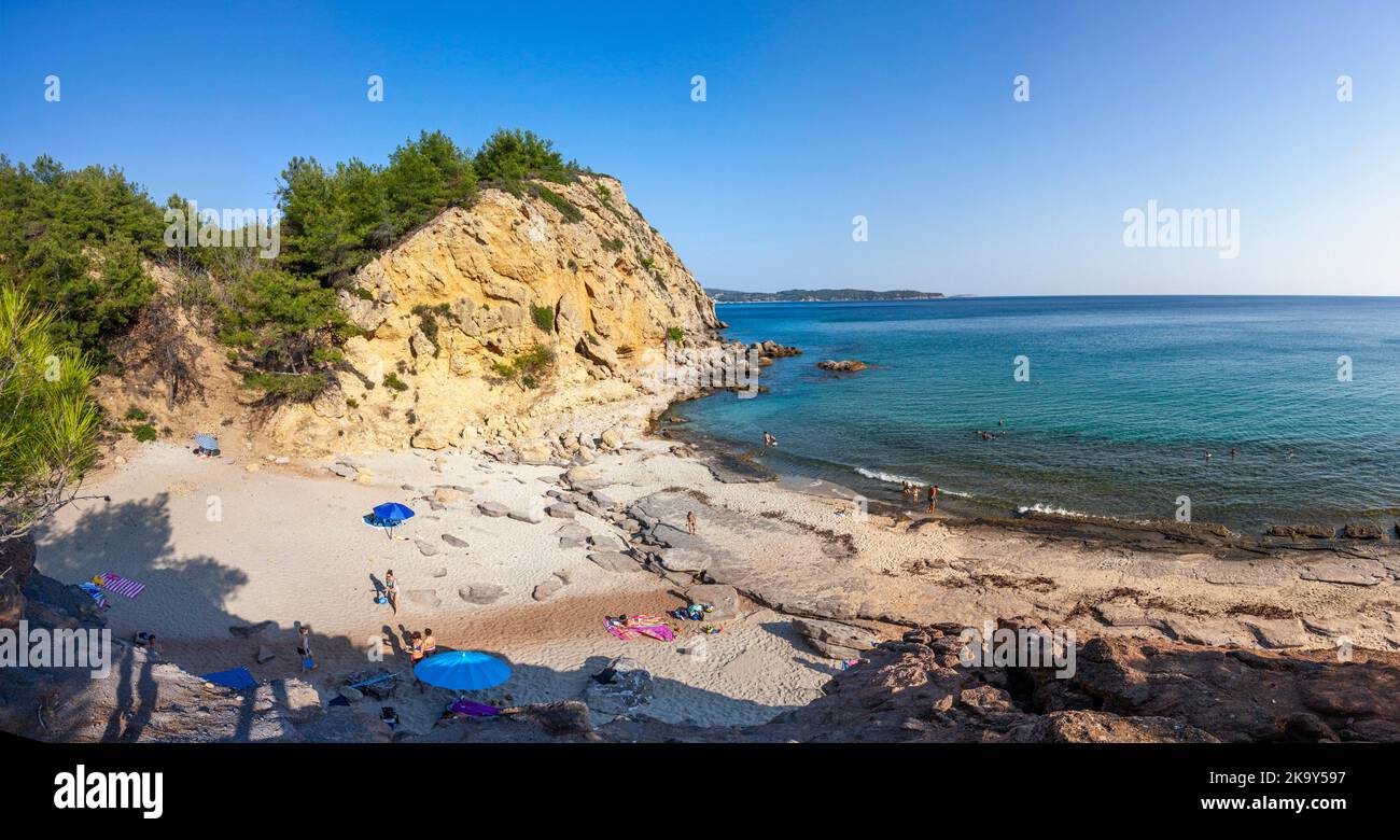 Metalia beach; Thassos island, Greece Stock Photo - Alamy