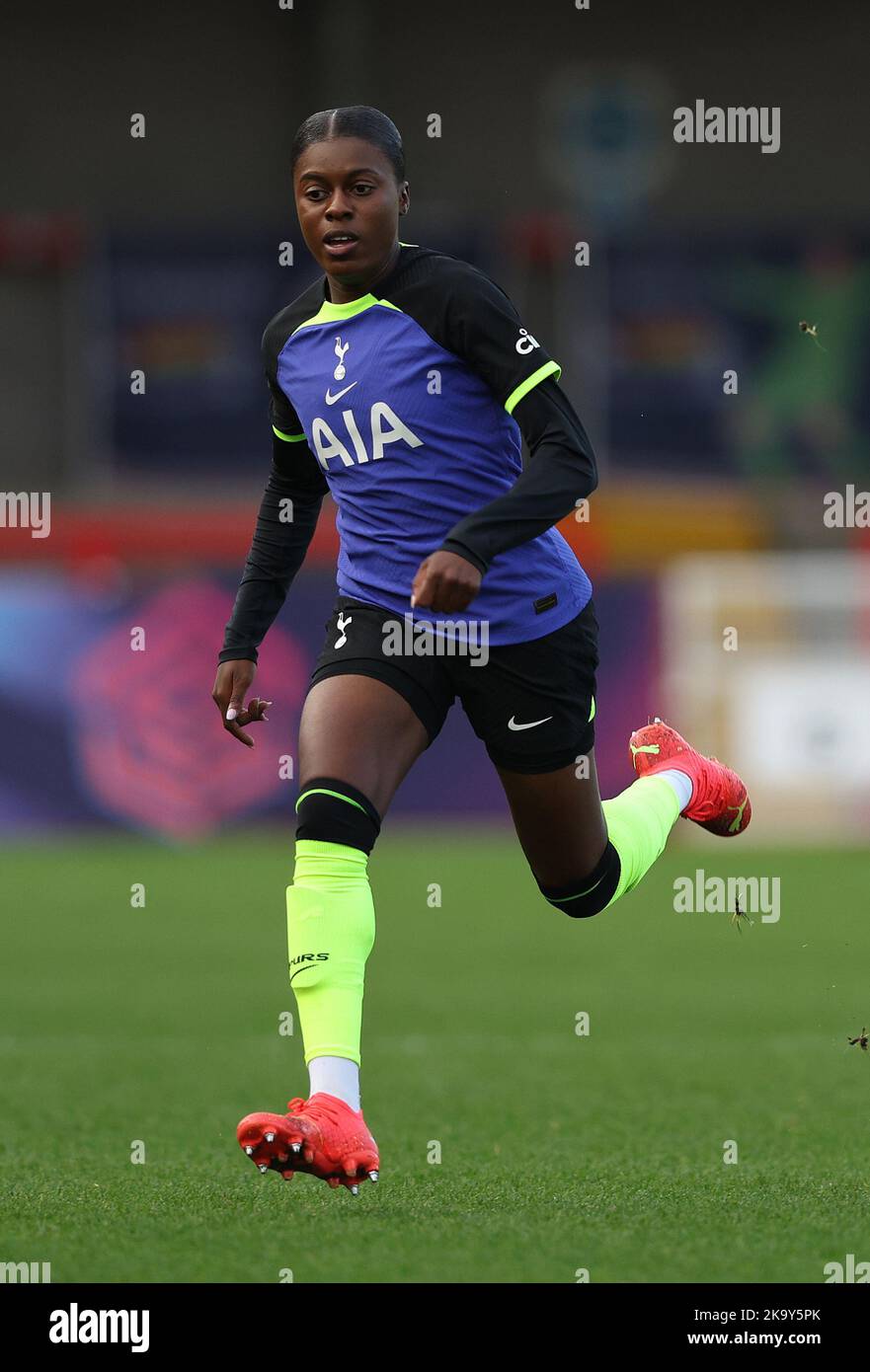 Crawley, UK. 30th Oct, 2022. Tottenham's Jessica Naz during the FA ...