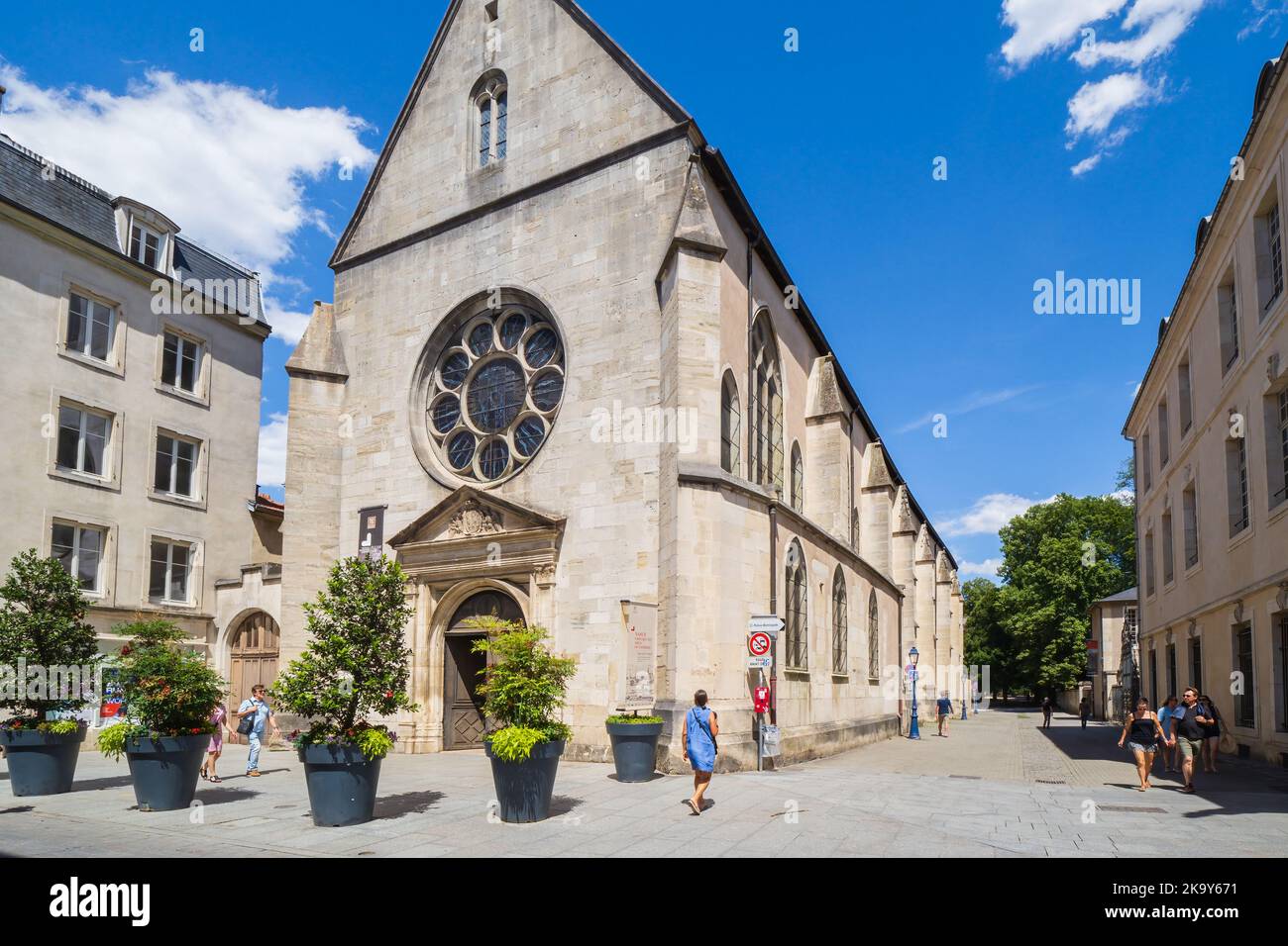 03.07.2022 Nancy, Grand Est, France.The old Cathedral in the ...