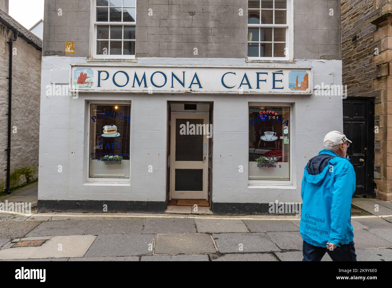 Pomona Cafe, Kirkwall, Orkney, an archipelago, Scotland, UK Stock Photo ...