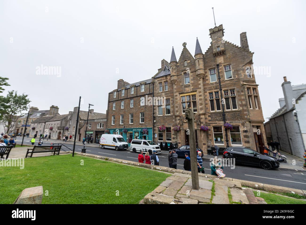 Broad St, Judith Glue, Kirkwall, Orkney, an archipelago, Scotland, UK ...