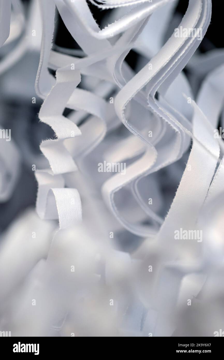 shredded waste paper Stock Photo - Alamy