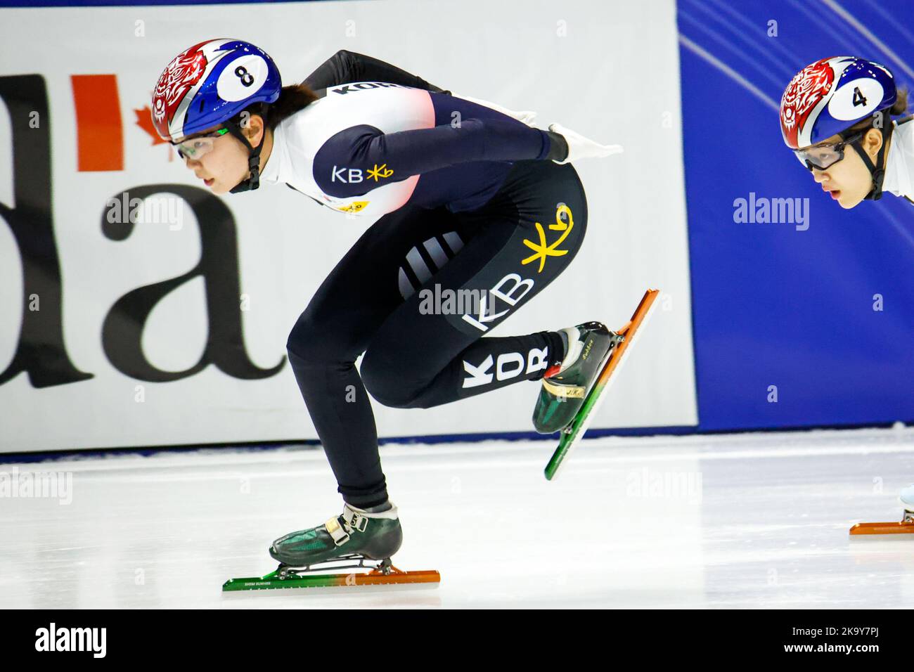 MONTREAL, CANADA - OCTOBER 30: Suk Hee Shim of Korea competing during ...