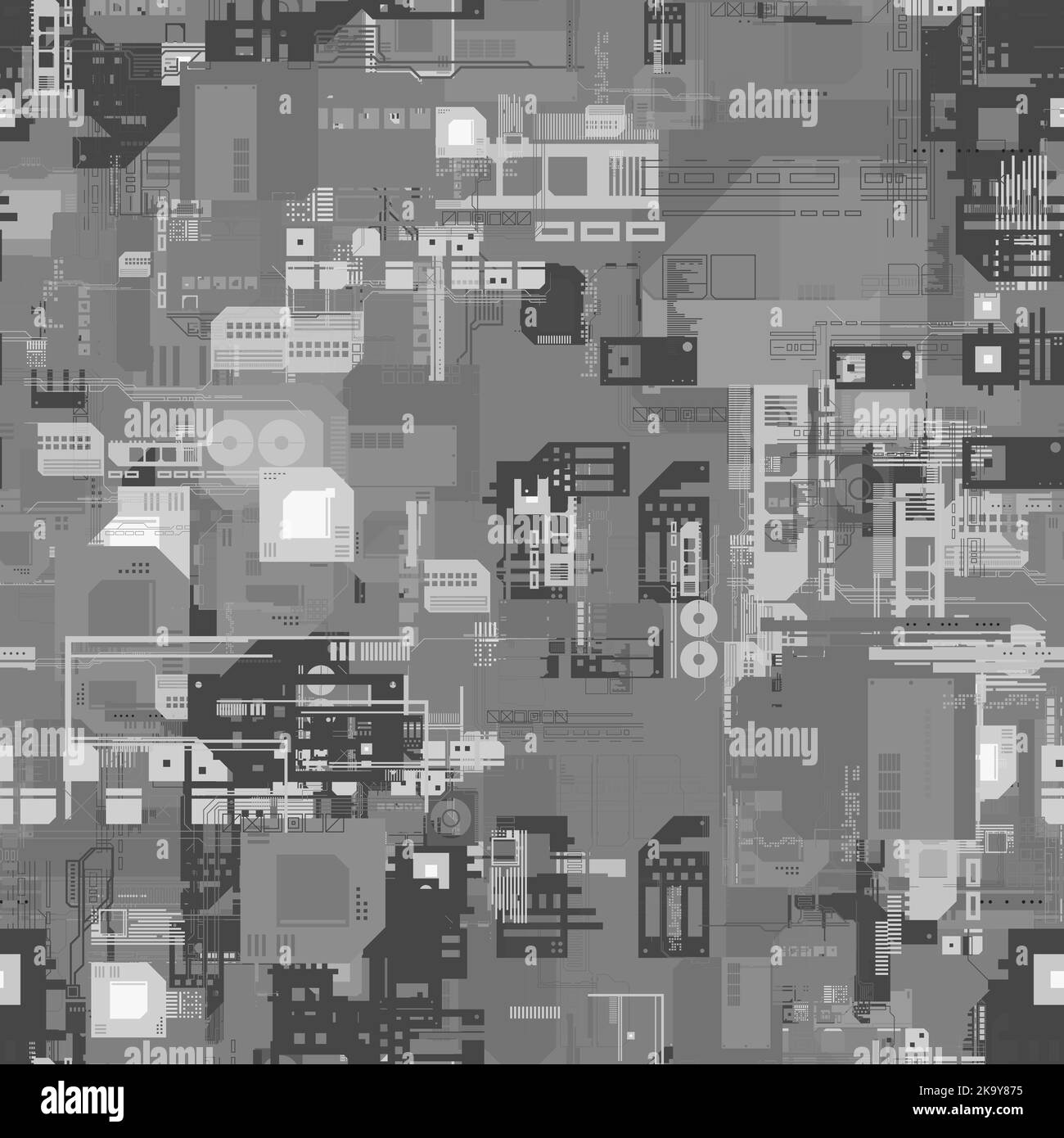 SCIFI displacement map for 3d texture Stock Photo - Alamy