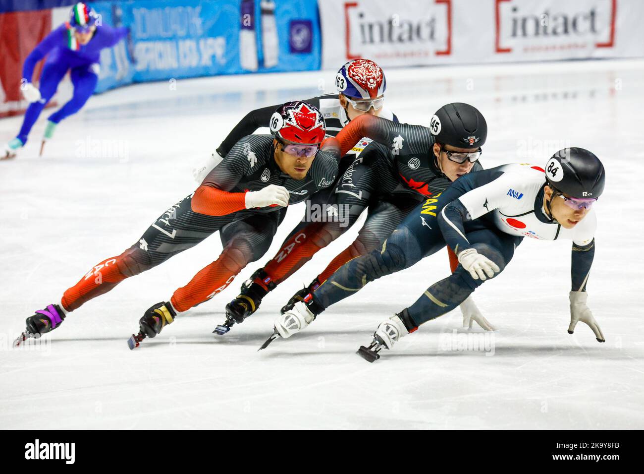 Mathieu pelletier of canada and shogo miyata of japan hi-res stock ...