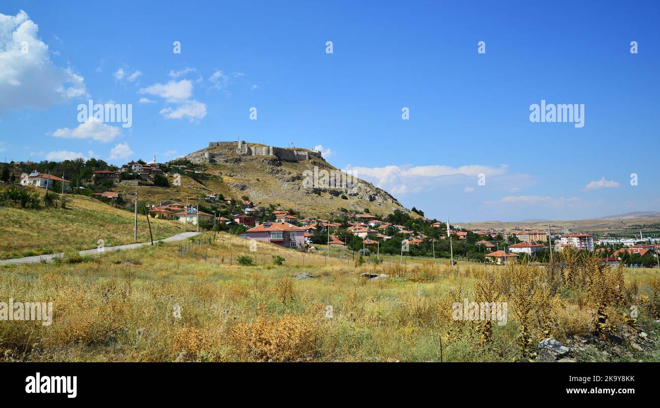 Historical Kalecik Castle in Ankara, Turkey Stock Photo - Alamy