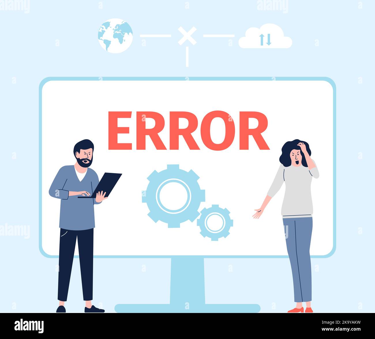 Work breakdown man Stock Vector Images - Alamy