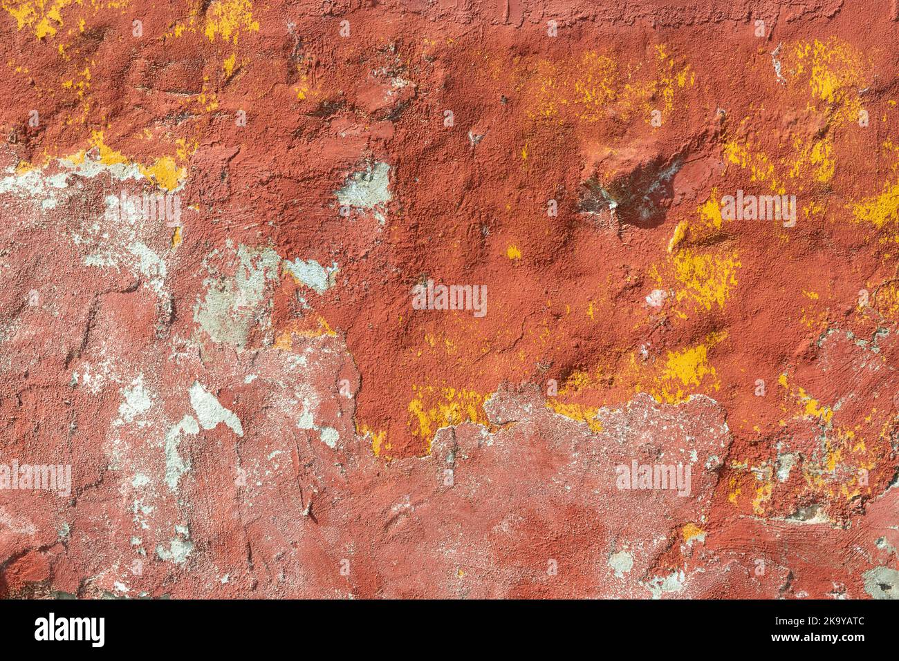 Wall texture deteriorated by moisture and sun Stock Photo - Alamy