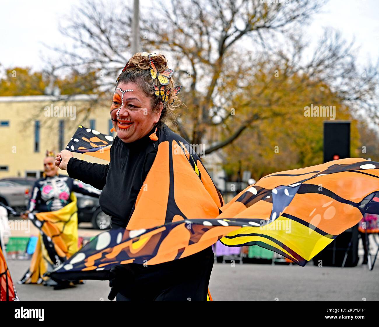 EMPORIA, KANSAS - OCTOBER 29, 2022 Women members of the “Latina Fit ...