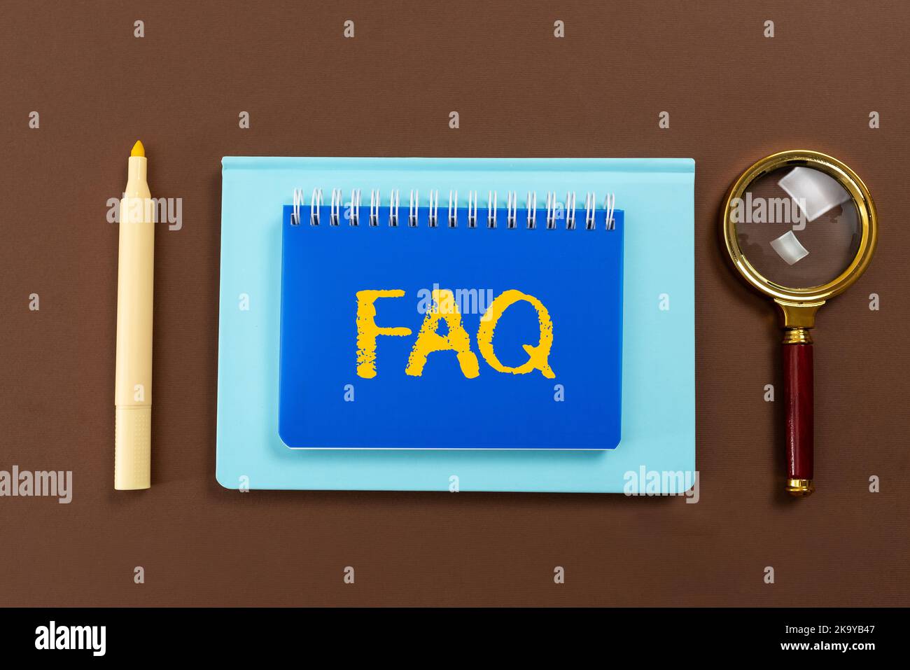Sign displaying Faq. Business concept describes activities associated ...