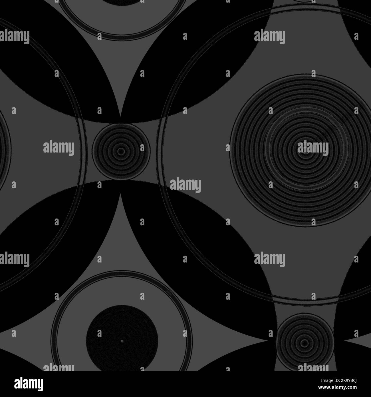 Seamless Geometric In Black And Gray Abstract Modern Pattern Created