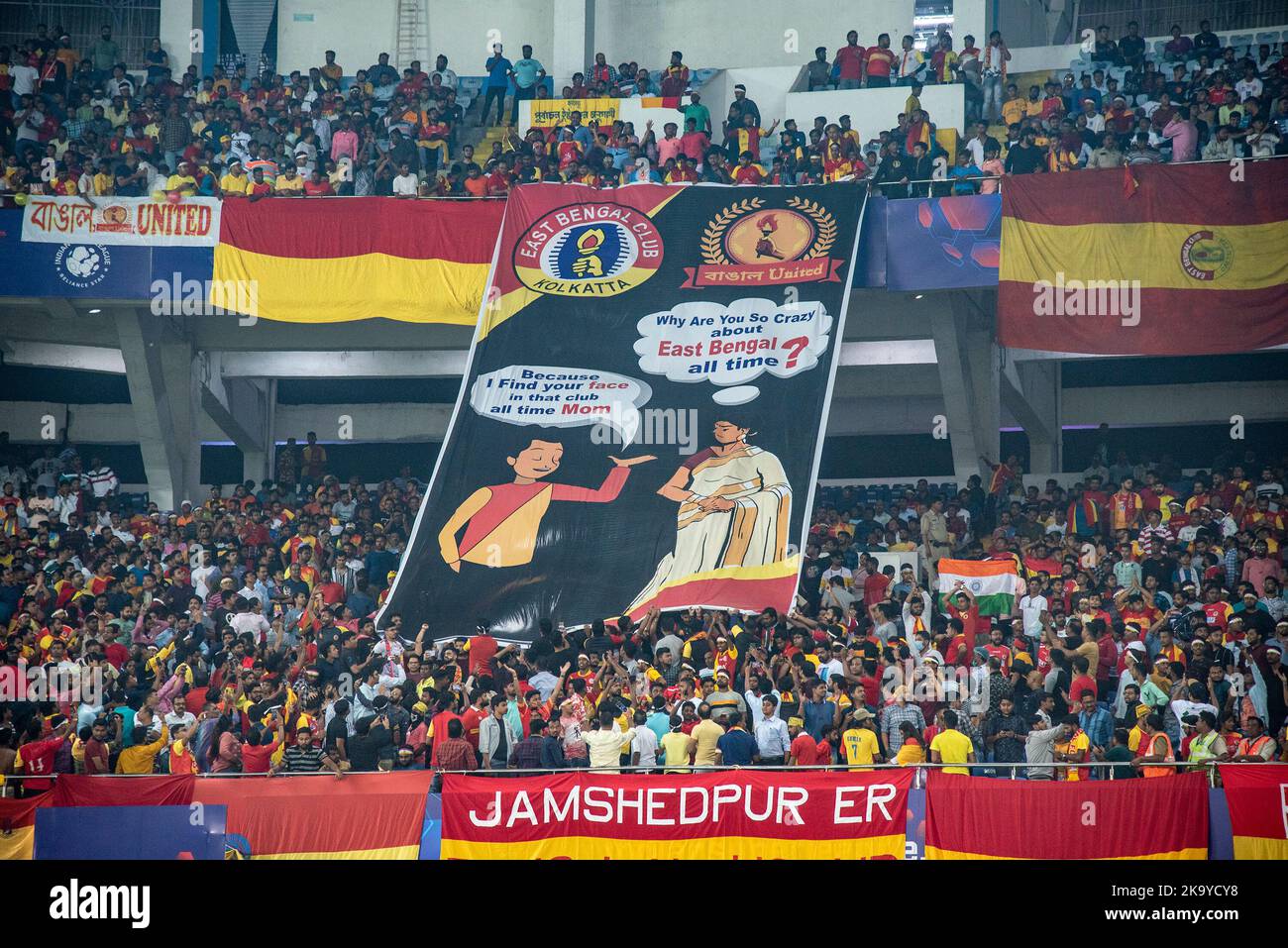 Kolkata, India. 29th Oct, 2022. ATKMB (Mohunbagan football club) and ...