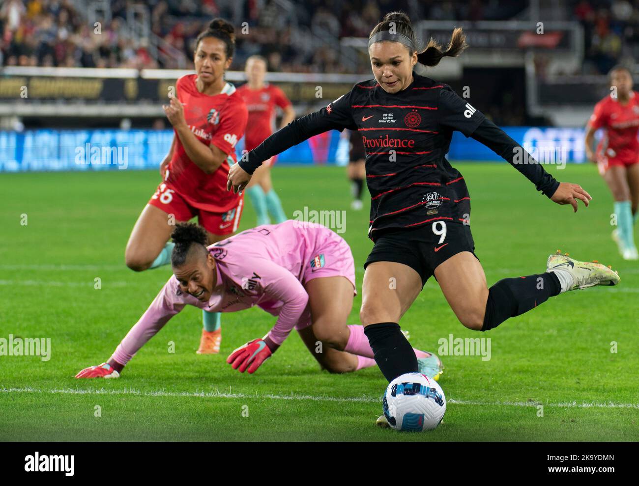 WASHINGTON, DC, USA - 29 OCTOBER 2022: Portland Thorns FC forward ...