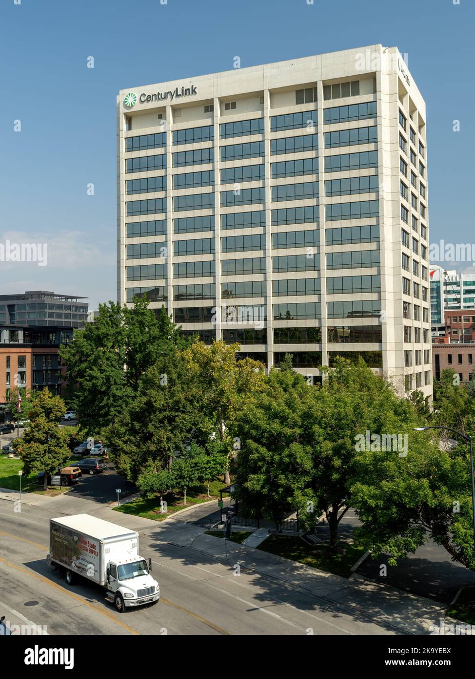 Boise Idaho Internet provider headquarters CenturyLink Stock Photo - Alamy