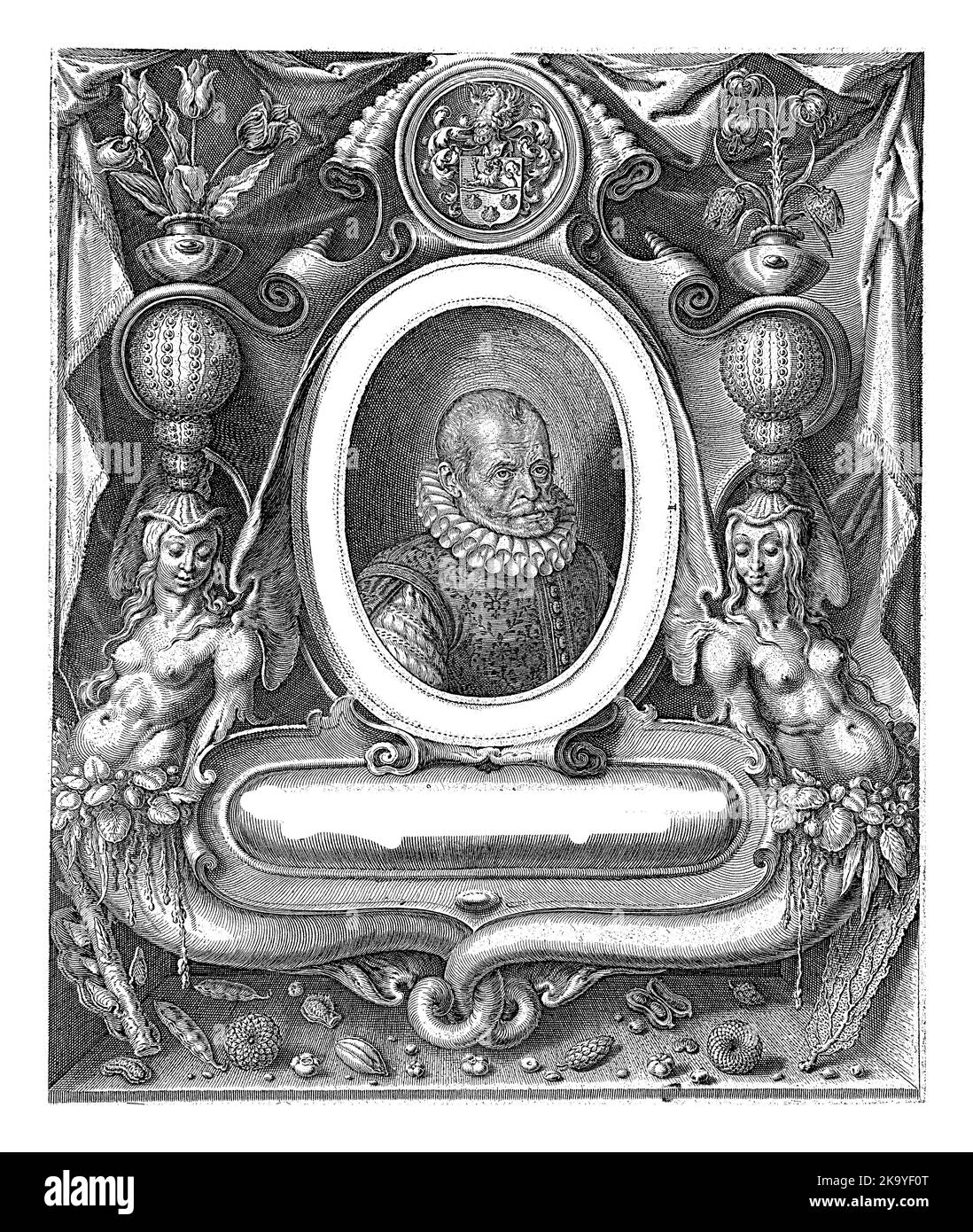 Portrait of Carolus Clusius at the age of 75, Jacob de Gheyn (II), 1601 ...