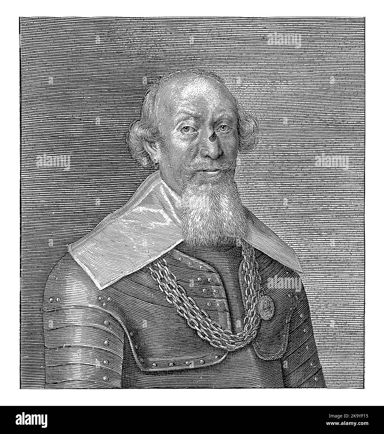 Portrait of Sir William Brog, Crispijn van den Queborn, 1635 Portrait ...