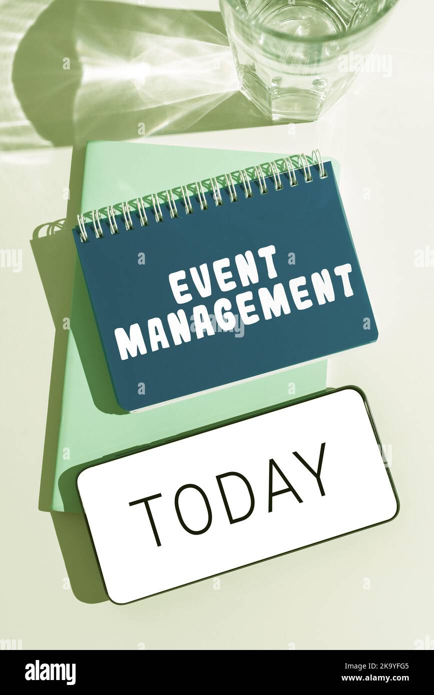 Writing displaying text Event Management. Business idea everything that ... Writing displaying text Event Management. Business idea everything that ...