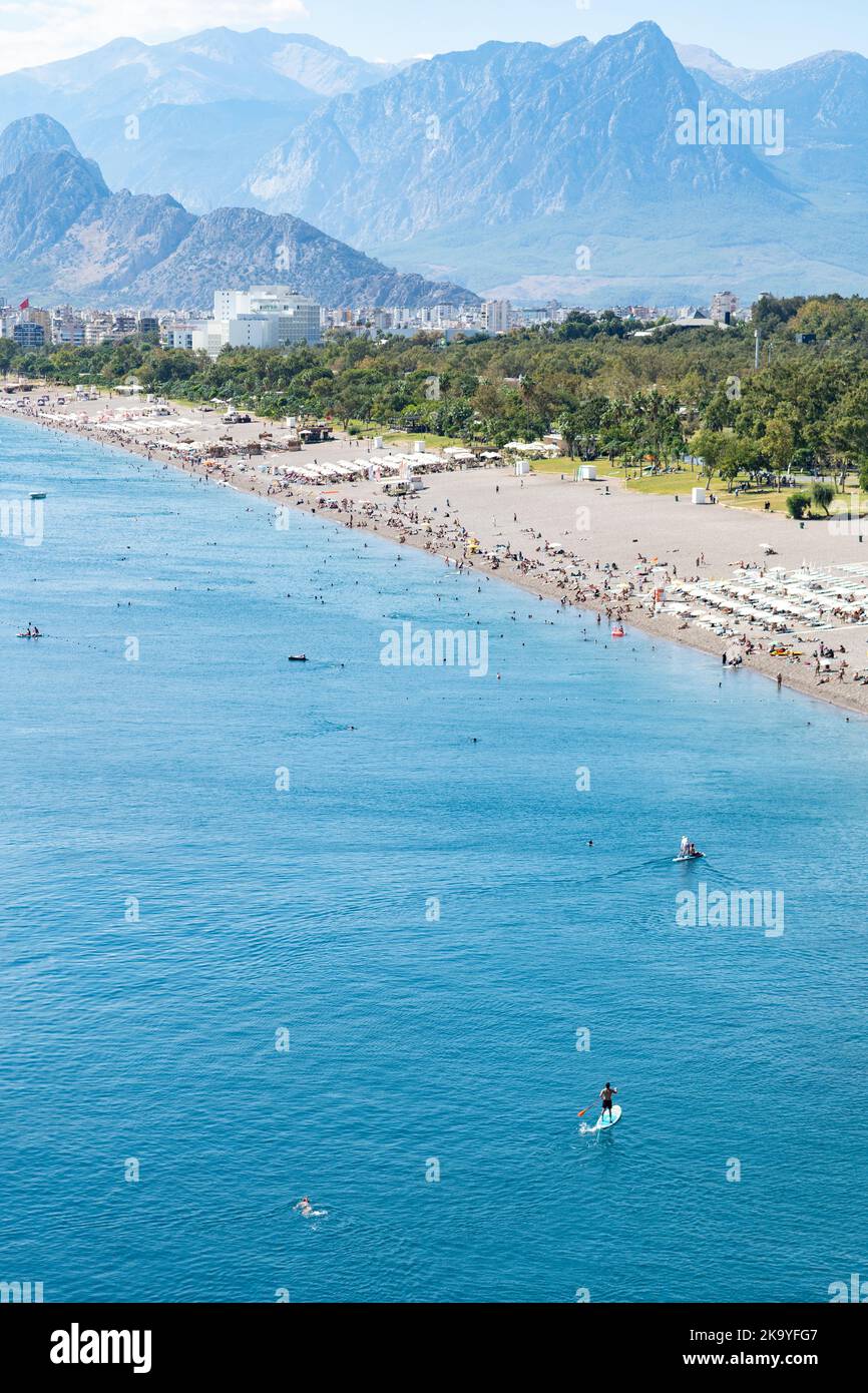 Aerial konyaalti beach hi-res stock photography and images - Alamy