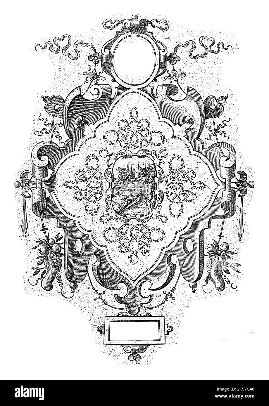 Raising the cross, Hieronymus Wierix, 1608 The cross with Christ lies ...