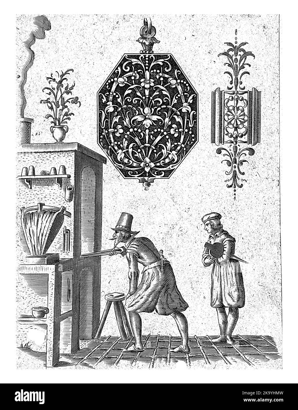 Bottom etching Black and White Stock Photos & Images - Alamy