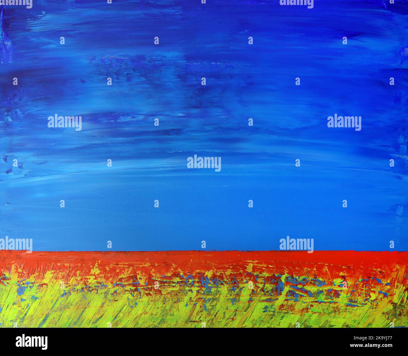 War landscape abstract painting hi-res stock photography and images - Alamy