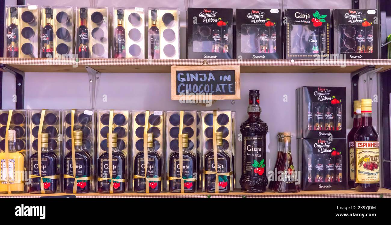 Ginja portugal hi-res stock photography and images - Alamy