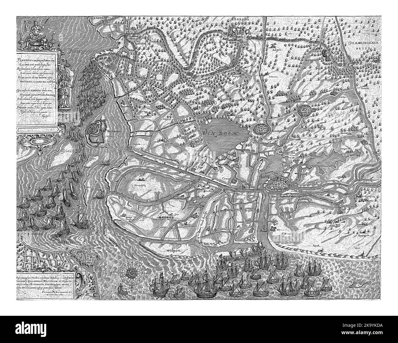 Journey of the State army under Prince Maurits to Ostend, 19-27 June ...
