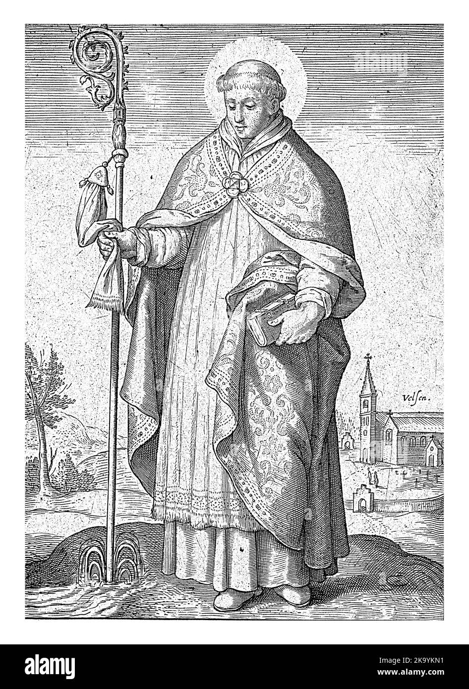 The holy abbot Black and White Stock Photos & Images - Alamy