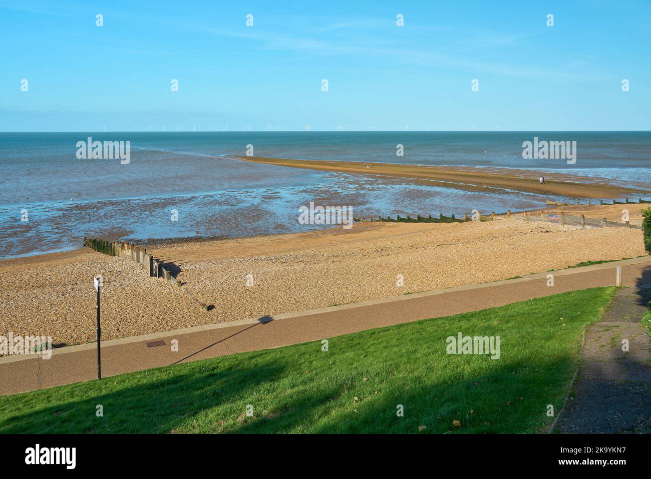 The Street on Tankerton Beach is a stretch of pebbles and sand revealed ...