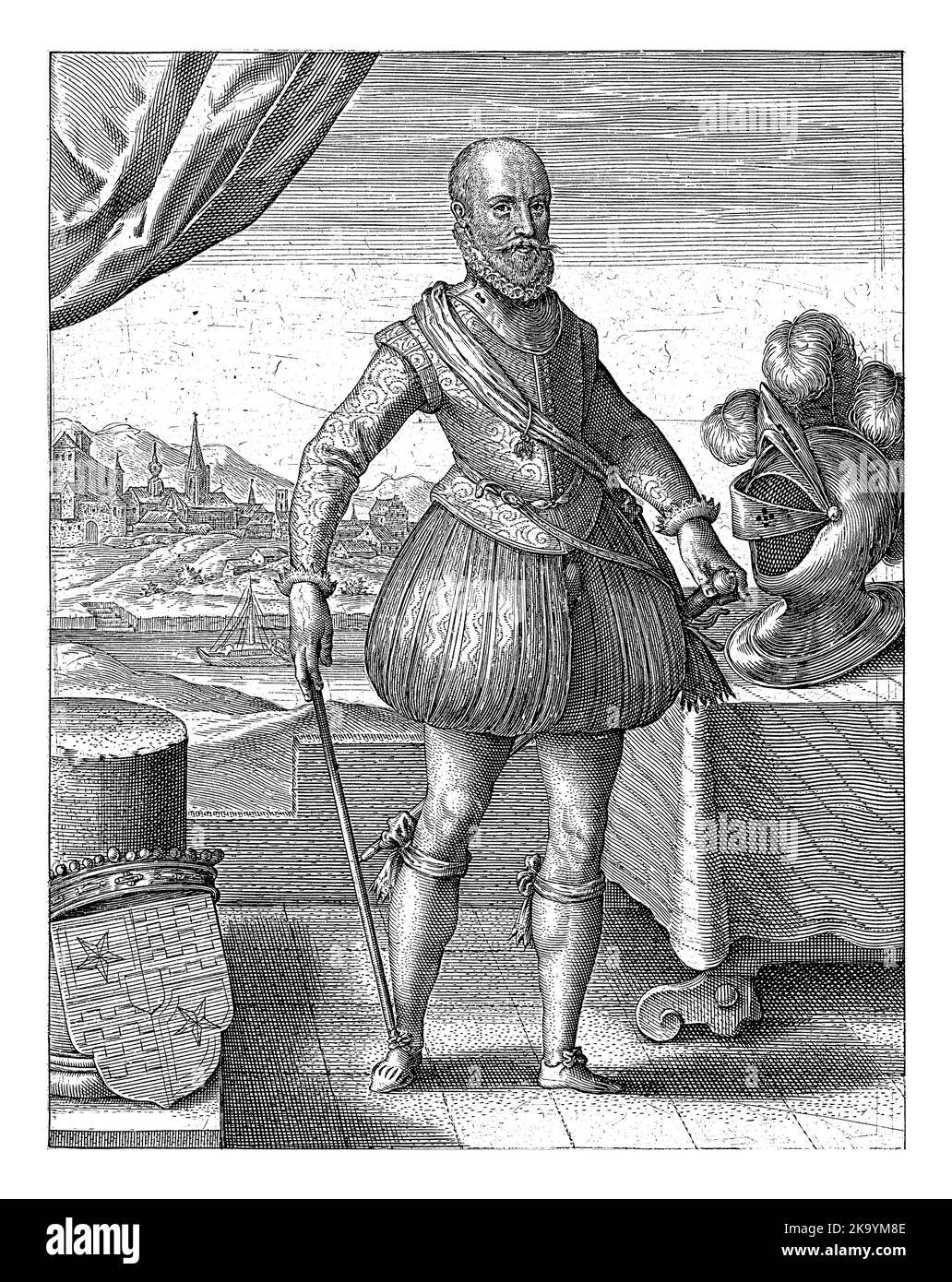 Portrait of Lamoraal, Count of Egmond, Simon van de Passe, 1604 - 1647 ...