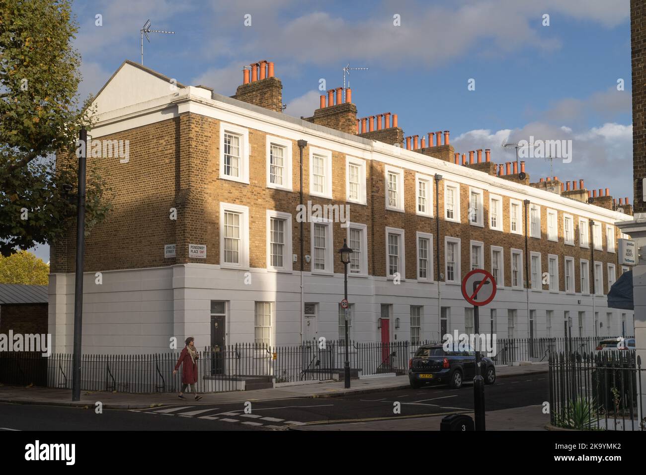 Ponsonby Place, Pimlico, Central London, SW1P Stock Photo - Alamy