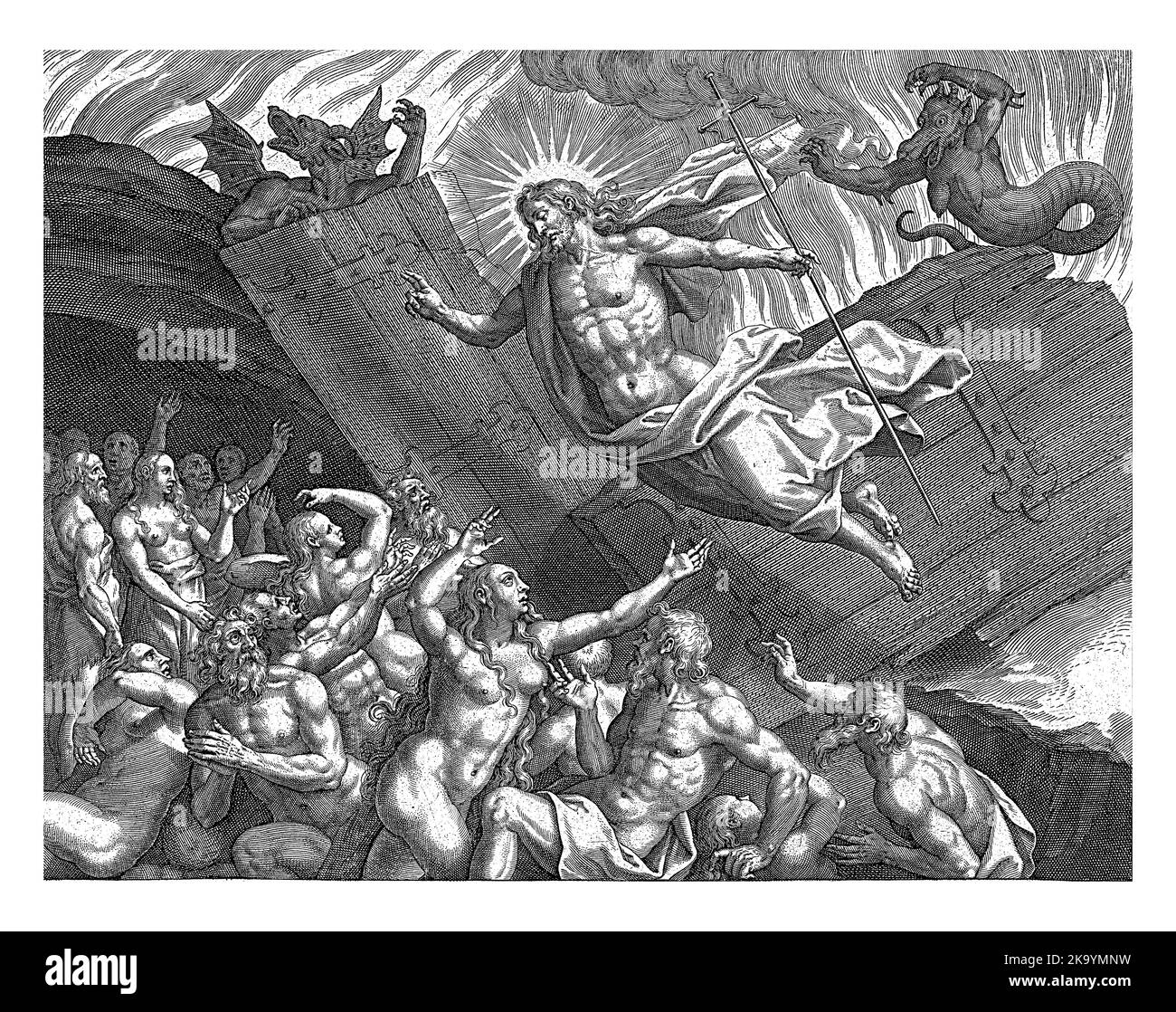 Christ's Descent into Limbo after His Death. He reaches the gates of ... Christ's Descent into Limbo after His Death. He reaches the gates of ...