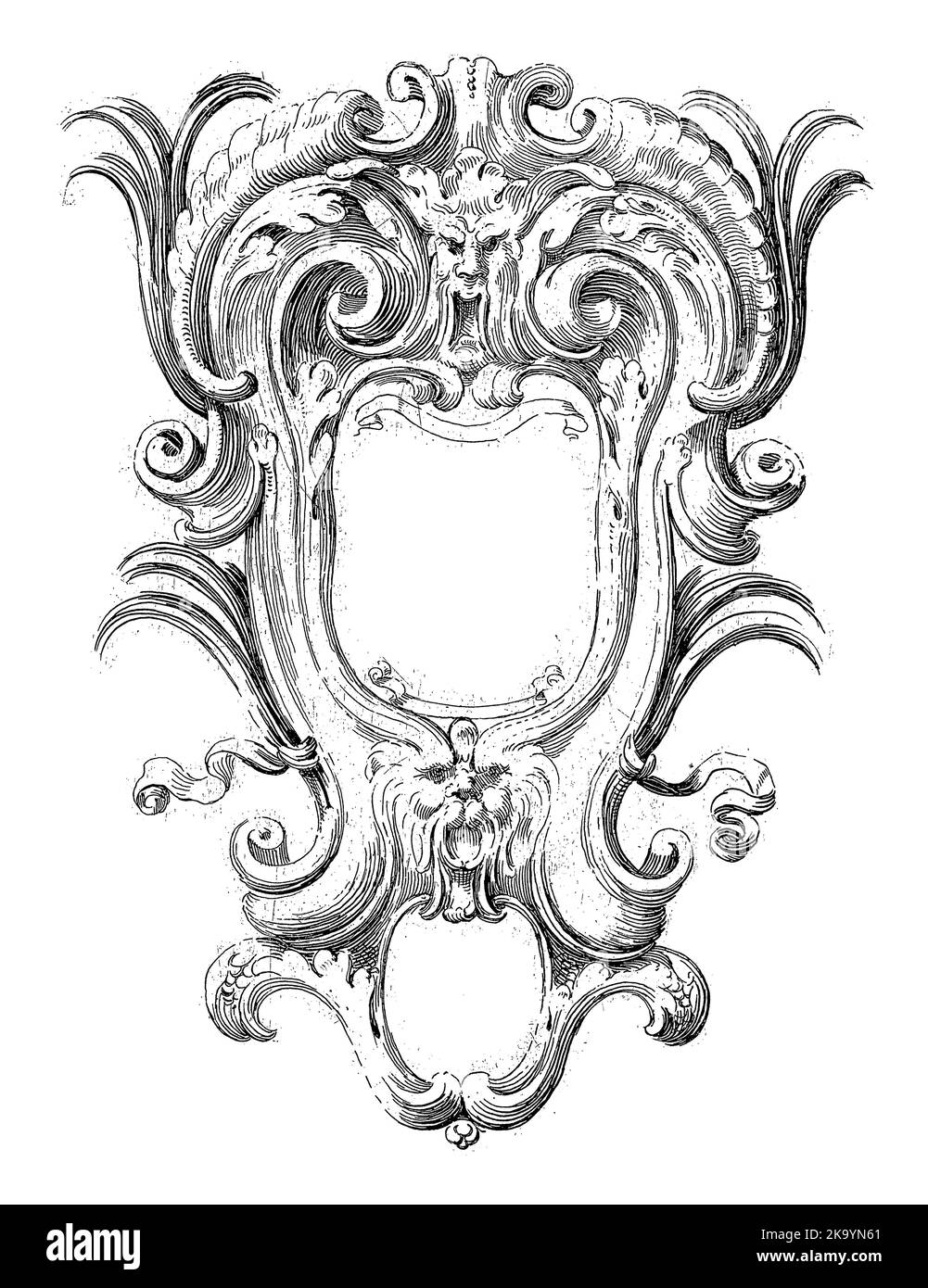 Cartouche antique Cut Out Stock Images & Pictures - Alamy