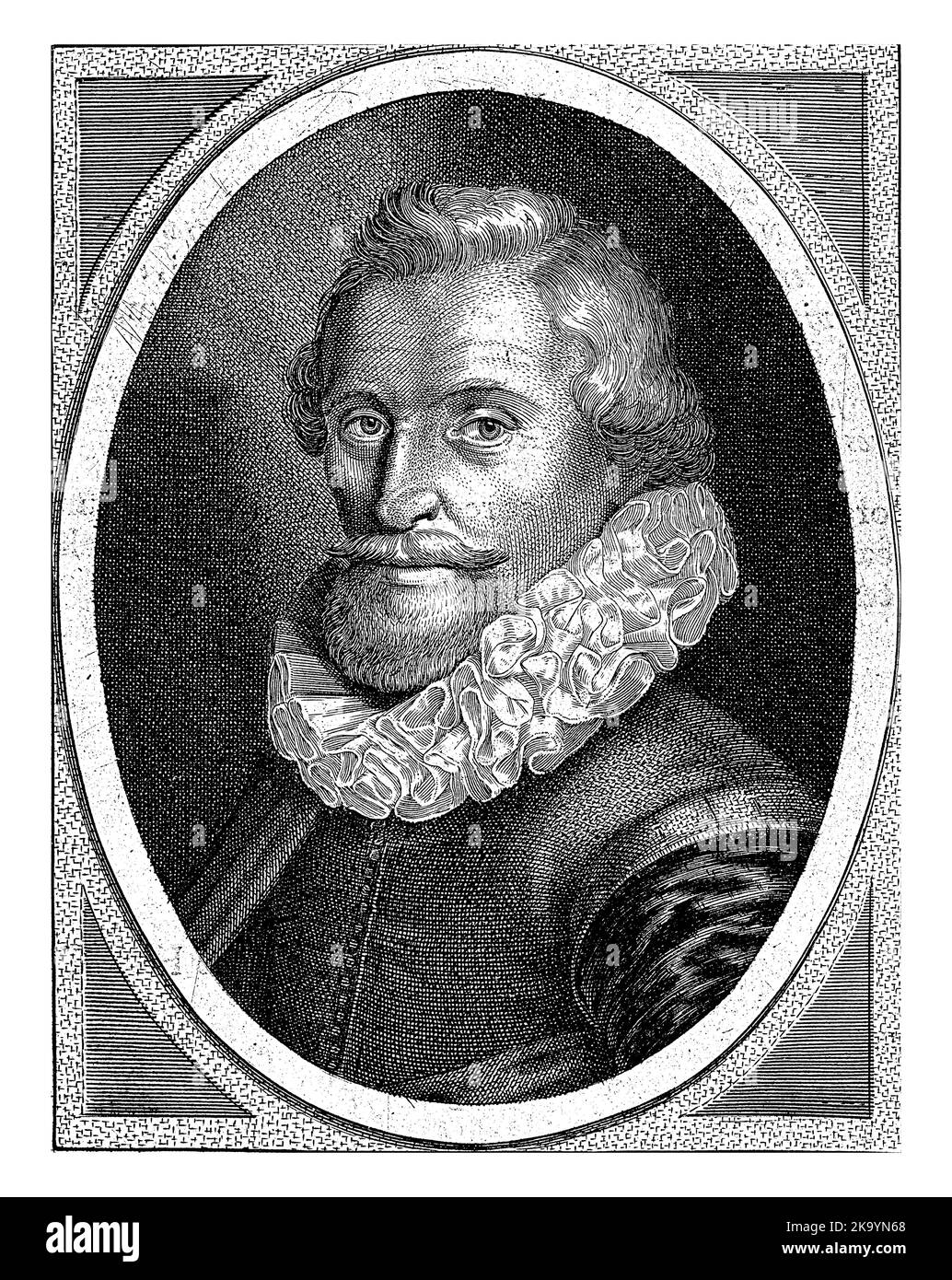 Portrait of Philipp Cluver, de Passe (workshop of), 1625 Portrait of ...