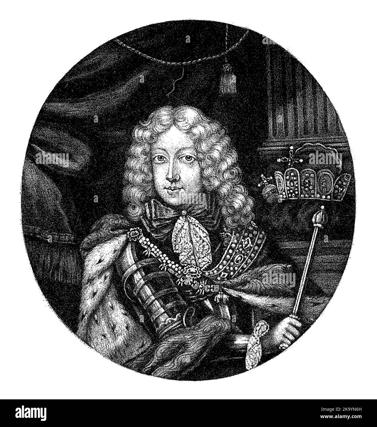 Joseph I, Emperor of the Holy Roman Empire and King of Hungary. Around ...