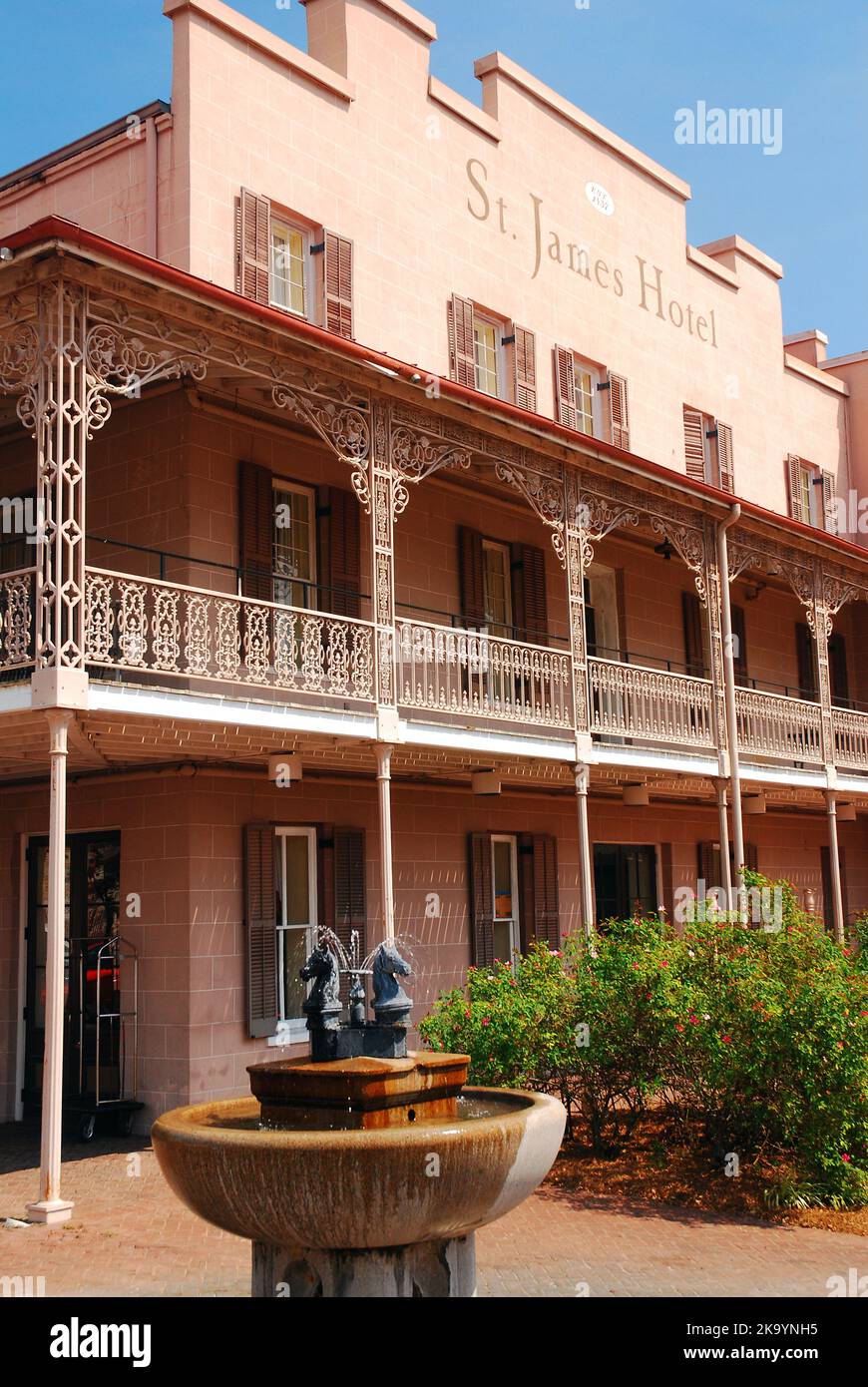 St James Hotel, Selma Alabama Stock Photo - Alamy