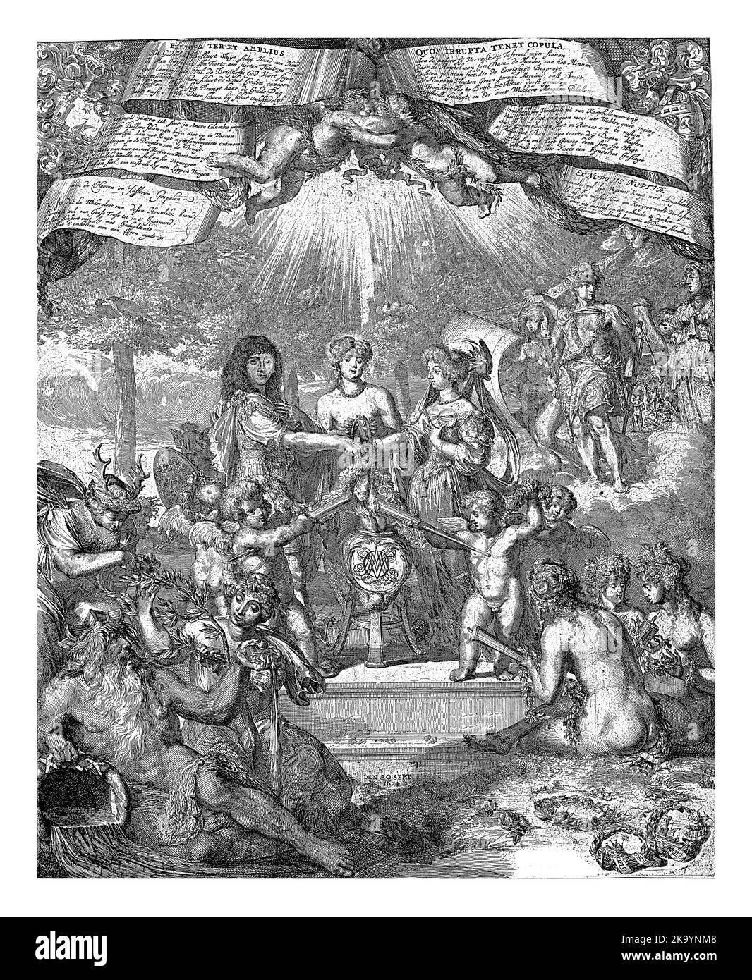 Allegory of the marriage of franciscus mollo anna maria ooms hi-res ...