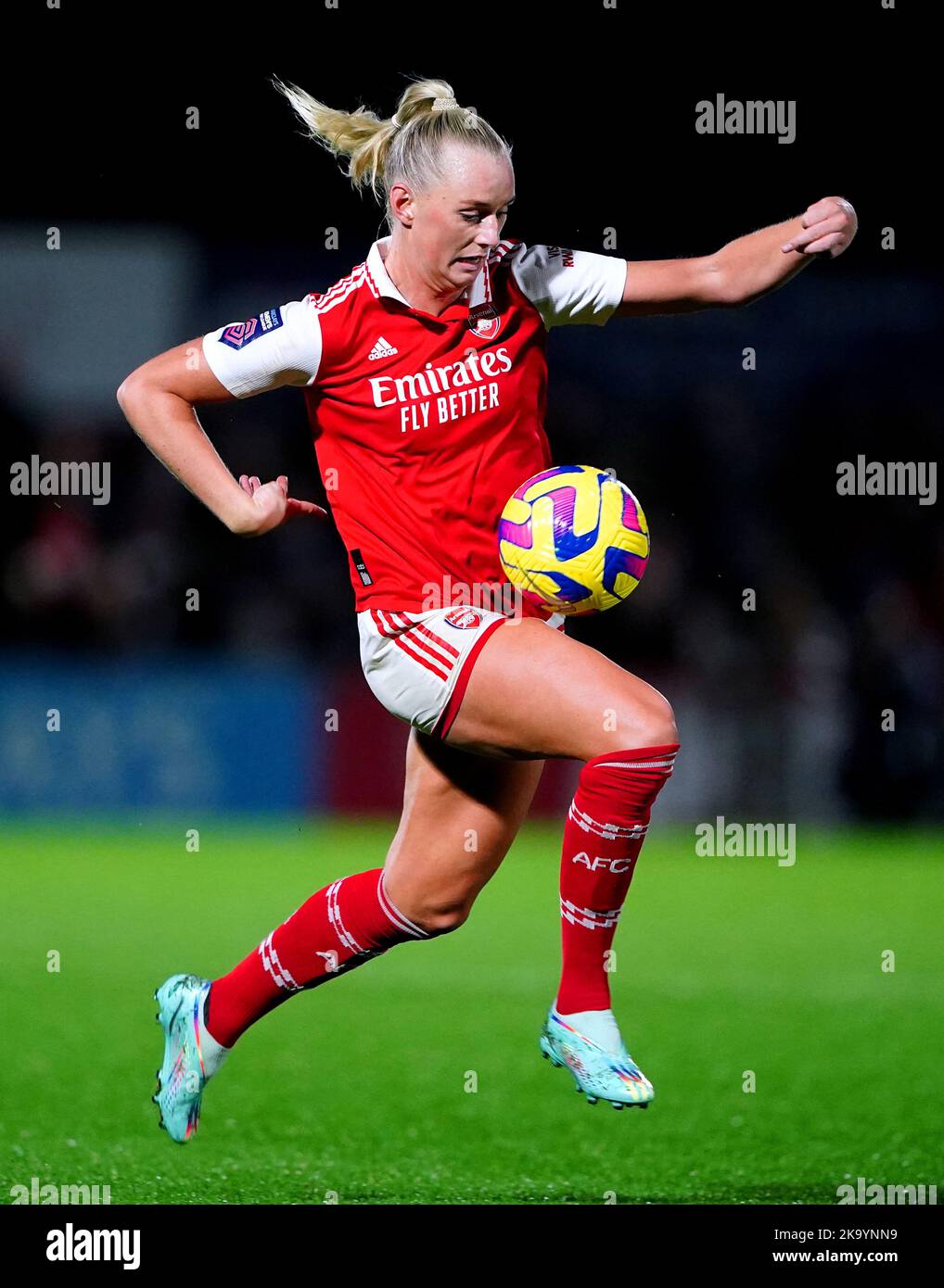 Arsenal's Stina Blackstenius during the Barclays Women's Super League ...