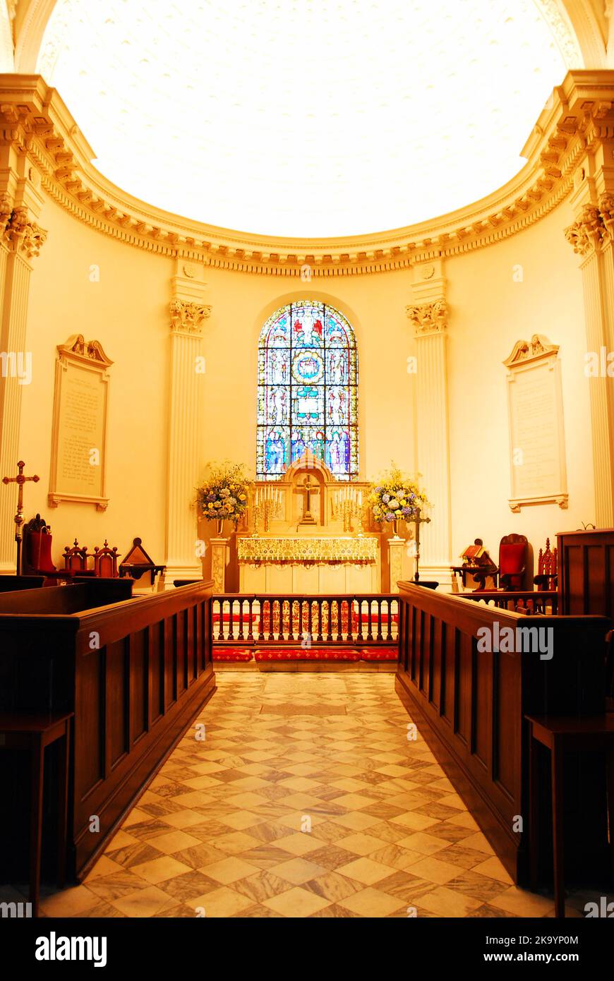 Interior of St Phillips Church, Charleston, SC Stock Photo - Alamy