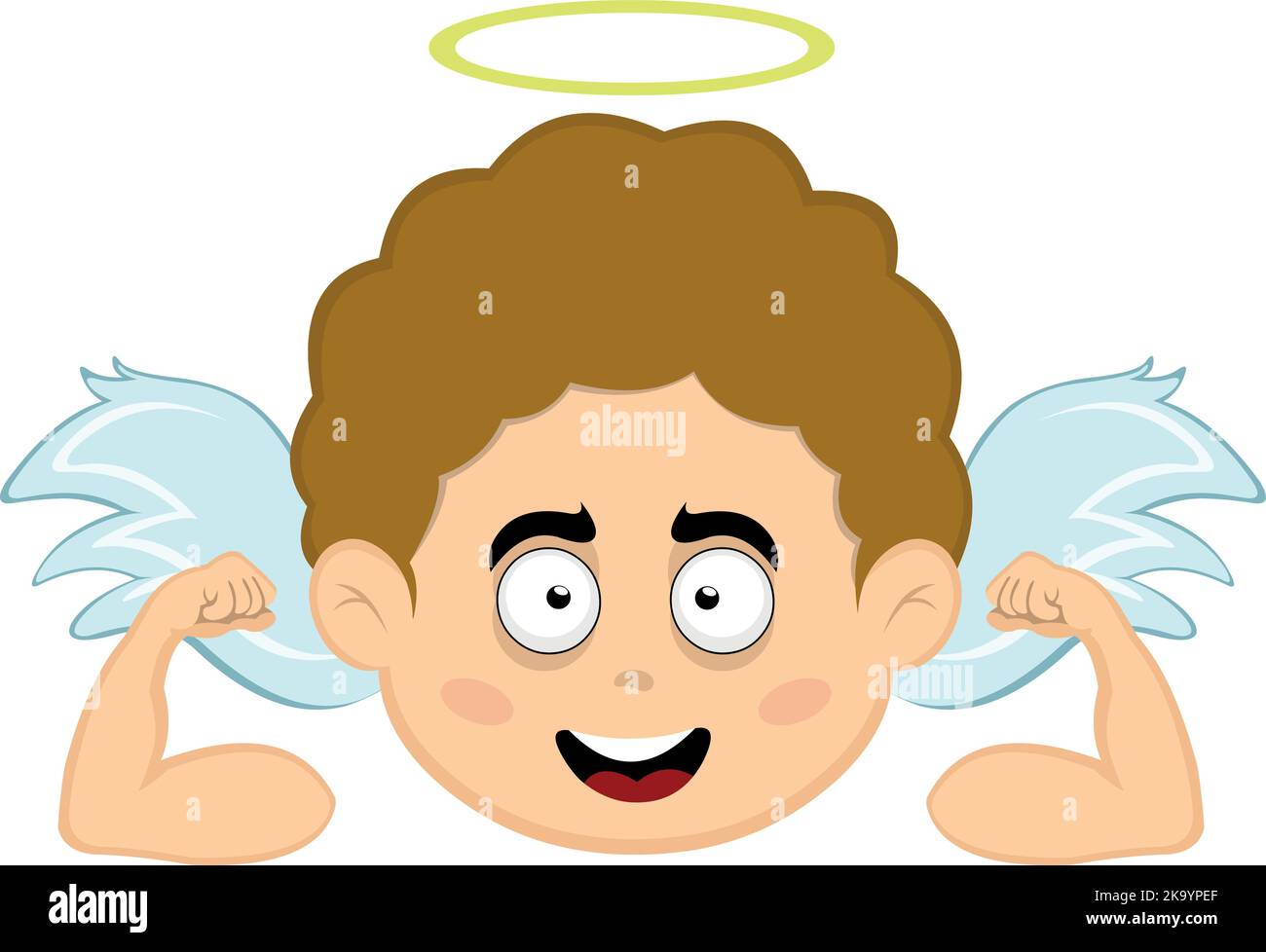 Male angel arm Stock Vector Images - Alamy