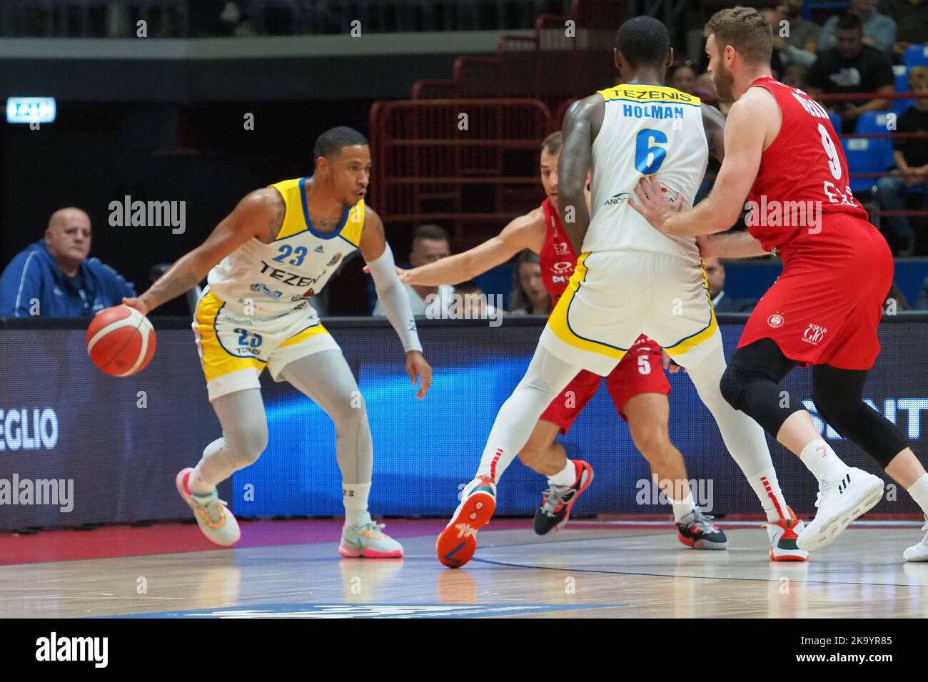 Mediolanum Forum, Milan, Italy, October 30, 2022, Karvel Anderson ...
