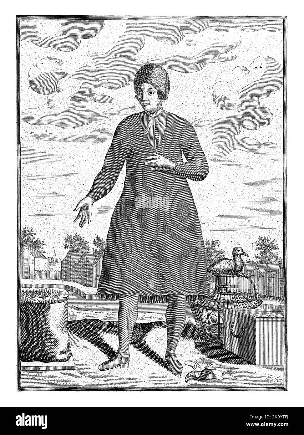 Engraving man dressed in Cut Out Stock Images & Pictures - Alamy