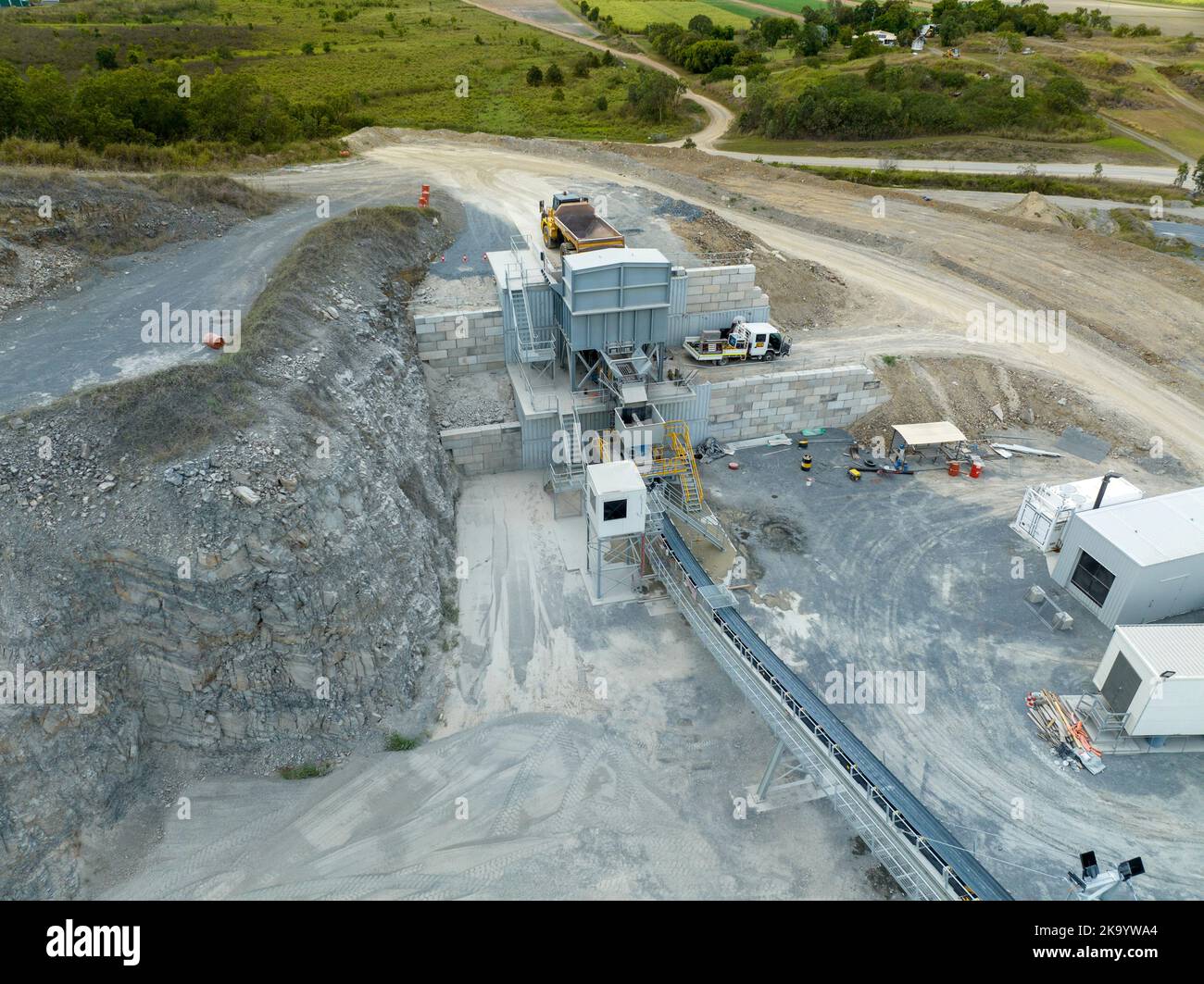 Mackay, Queensland, Australia - October 2022: Infrastructure and the ...