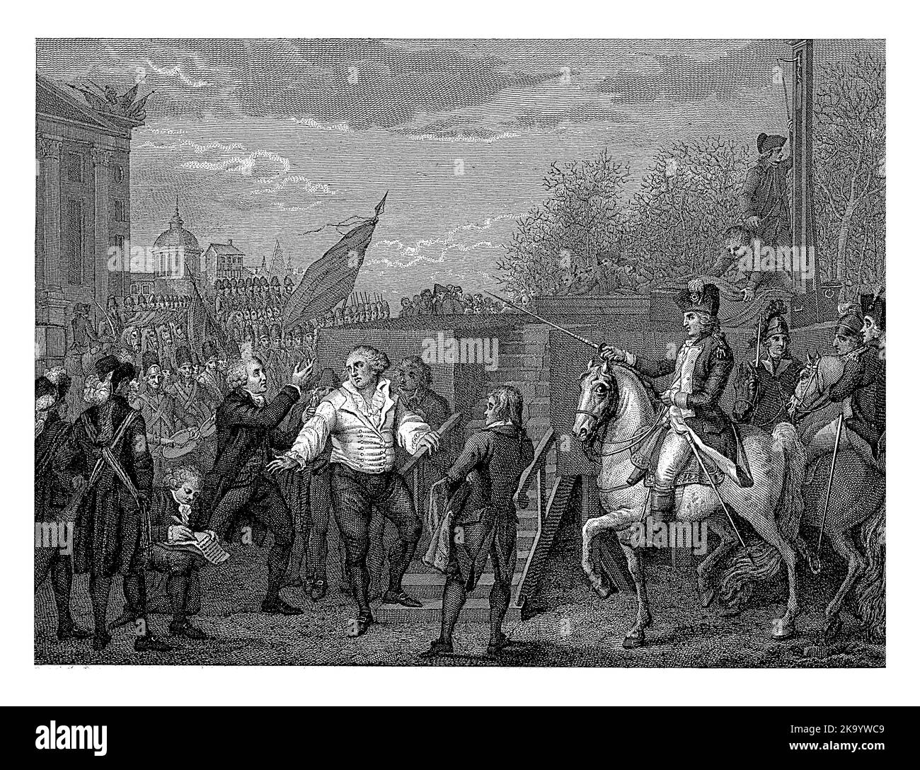 A man enters Black and White Stock Photos & Images - Alamy