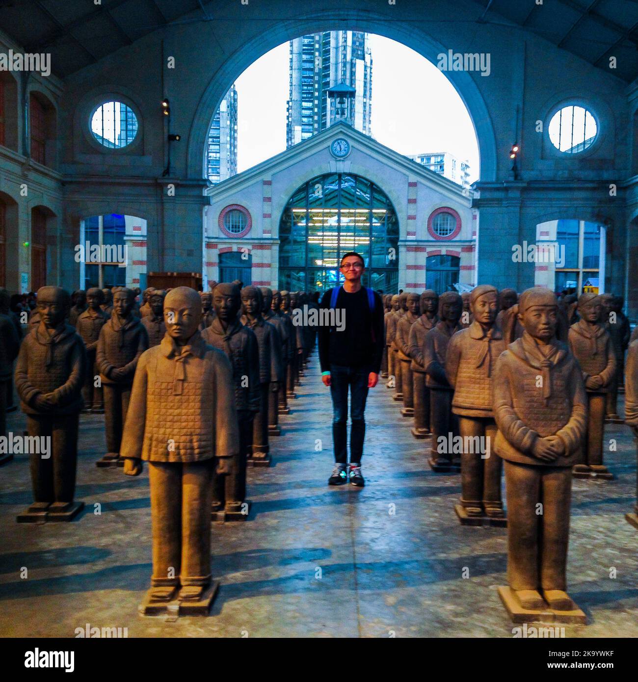 Group Terracotta Soldiers Army of Xi'an, China, Ancient Chinese Art ...