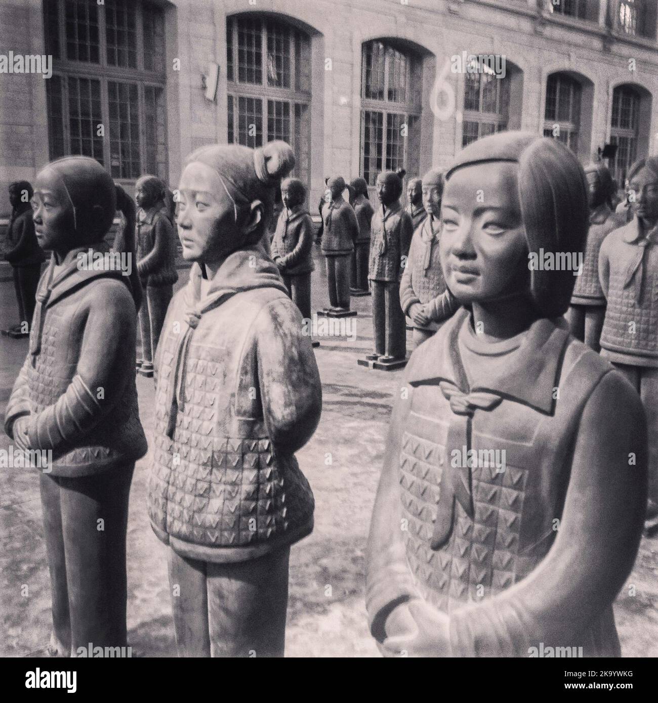 Group Terracotta Soldiers Army of Xi'an, China, Ancient Chinese Art ...
