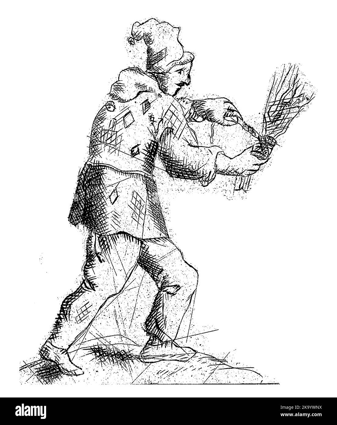 Medieval fool painting hi-res stock photography and images - Alamy