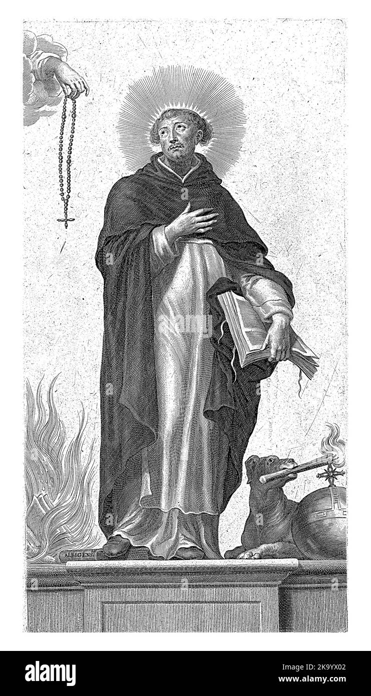 Catholic priest of the dominican order Cut Out Stock Images & Pictures ...