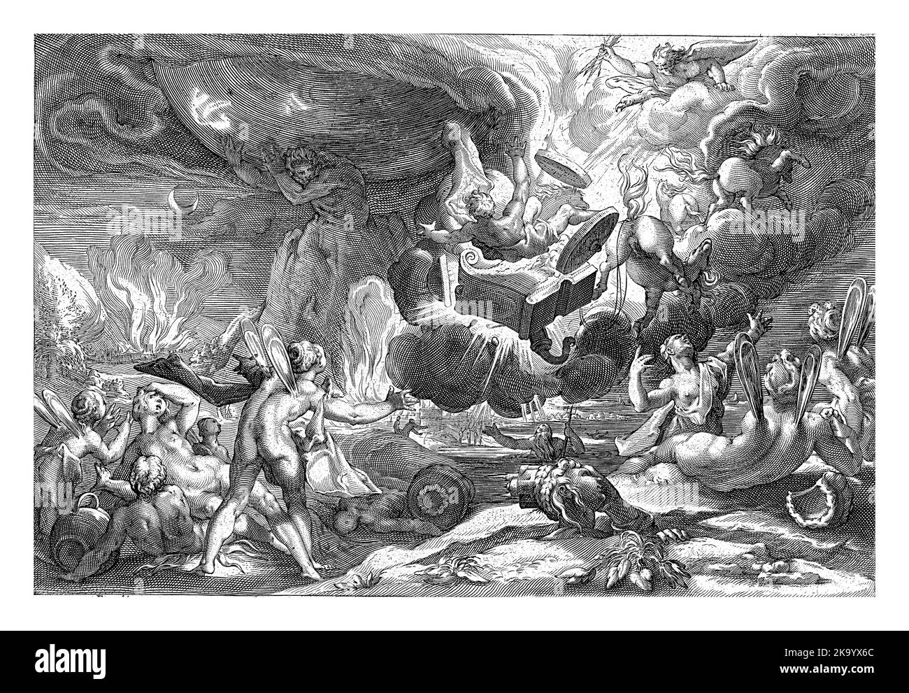 Phaethon's ride in his father Apollo's sun chariot turns out to be a ...