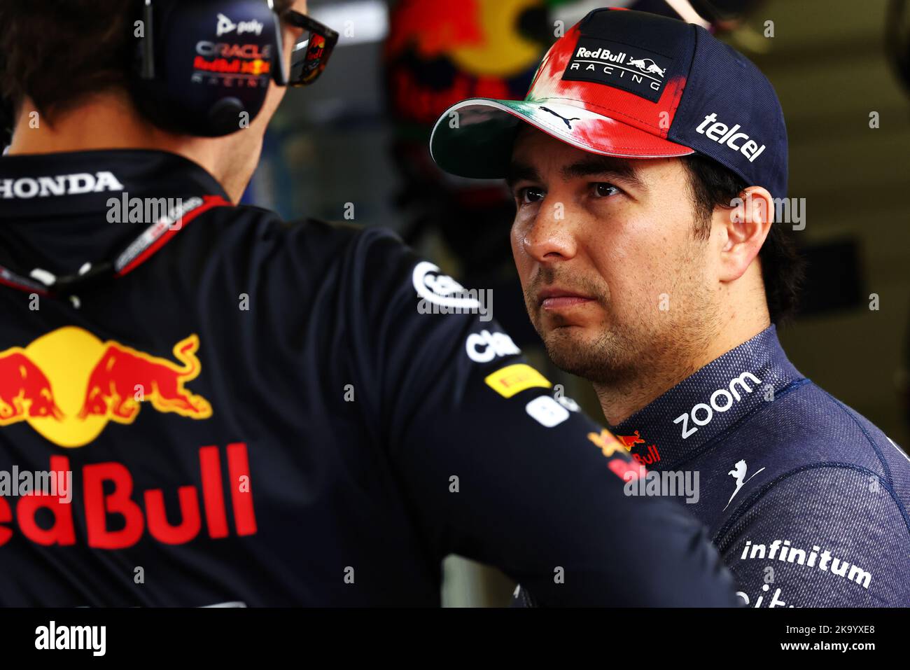 Sergio Perez (MEX) Red Bull Racing. Mexican Grand Prix, Sunday 30th October 2022. Mexico City ...